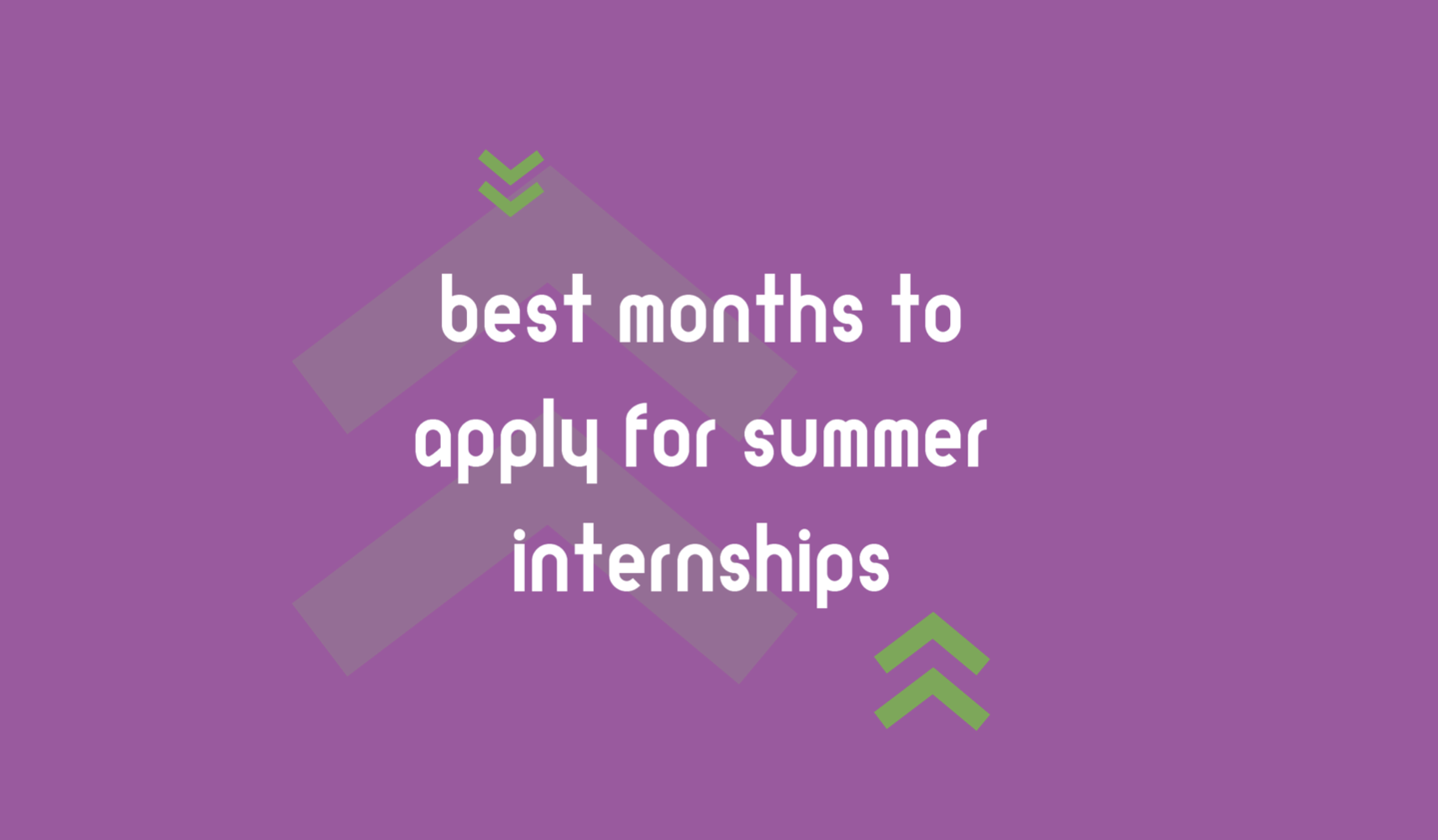 When to Apply for Summer Internships: The Best Months to Maximize Your Opportunities | Intern ...